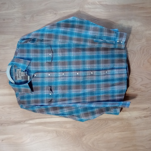 Wrangler | Tops | Womens Western Button Down Shirt | Poshmark